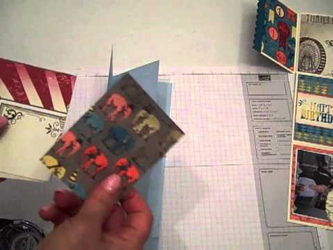 One Sheet Mini Album & Gift Card Holder - YouTube