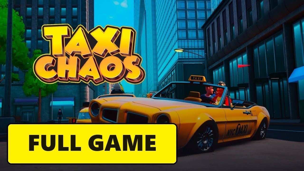 Taxi Chaos [Full Game | No Commentary] PS4 - YouTube