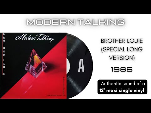 Modern Talking - Brother Louie (Special Long Version) [12'' maxi single]