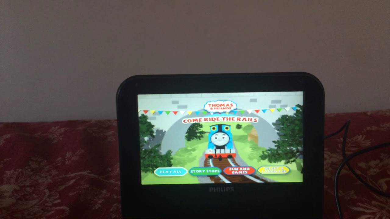 Thomas & Friends: Come Ride the Rails 2006 DVD Menu Walkthrough (2009 ...