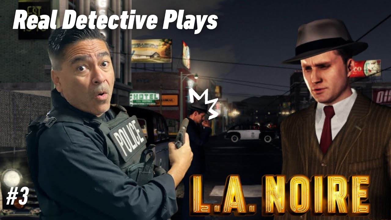 HIT & RUN! AND A SLIP OF THE TONGUE?! Real Detective PLAYS L.A. NOIRE ...