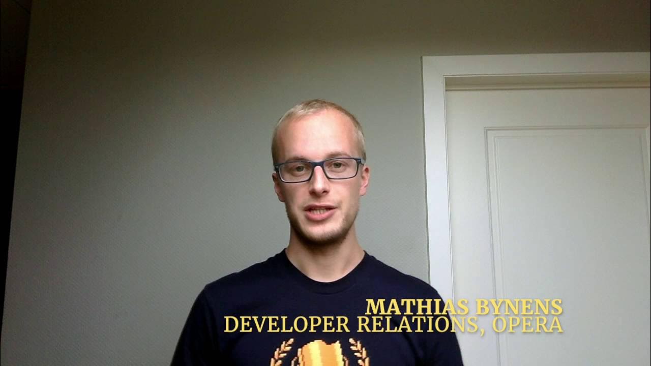 Mathias Bynens endorses Modular JavaScript - YouTube