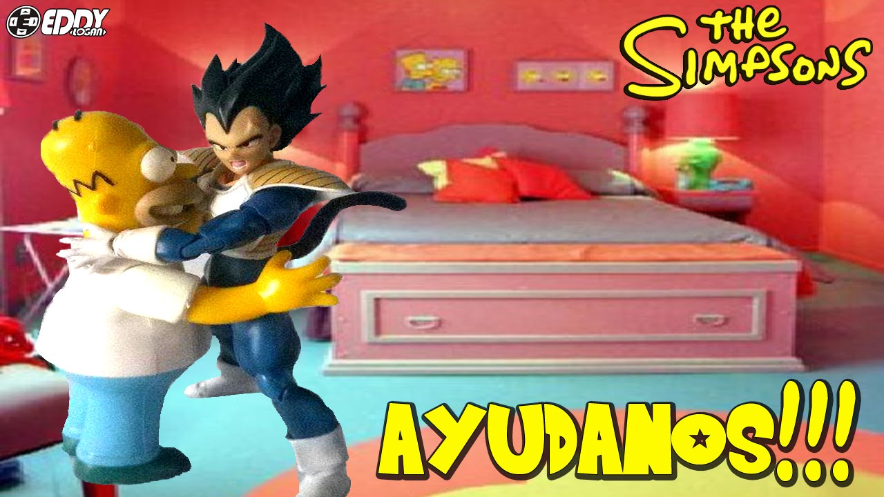 Homero y Vegeta Necesitan tu Ayuda - THE SIMPSON - YouTube