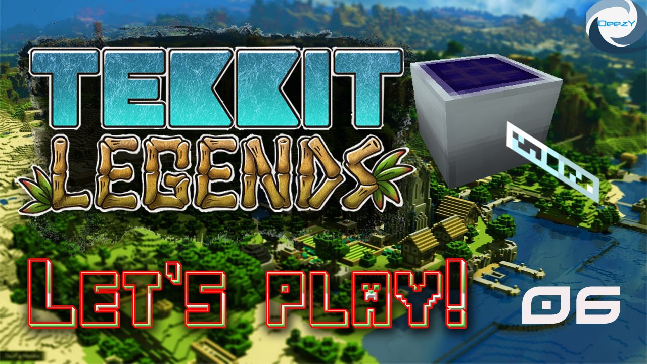 Tekkit Legends #6 | "Solar Panels" - YouTube