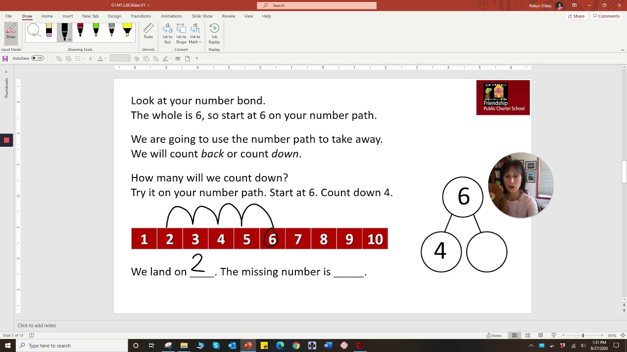 Grade 1, Module 1, Lesson 26 (Friendship Public Charter School) - YouTube