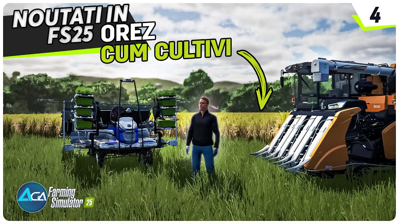 Cum cultivi orez in camp inundat in FS25 pe orice harta - Noutati in ...