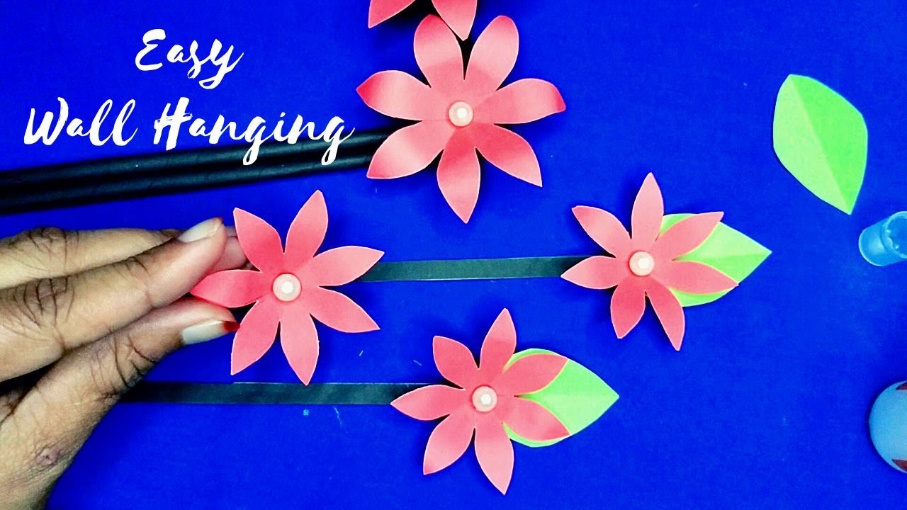 How To Make A Origami Wall Hanging | DIY Origami Crafts Idea - YouTube
