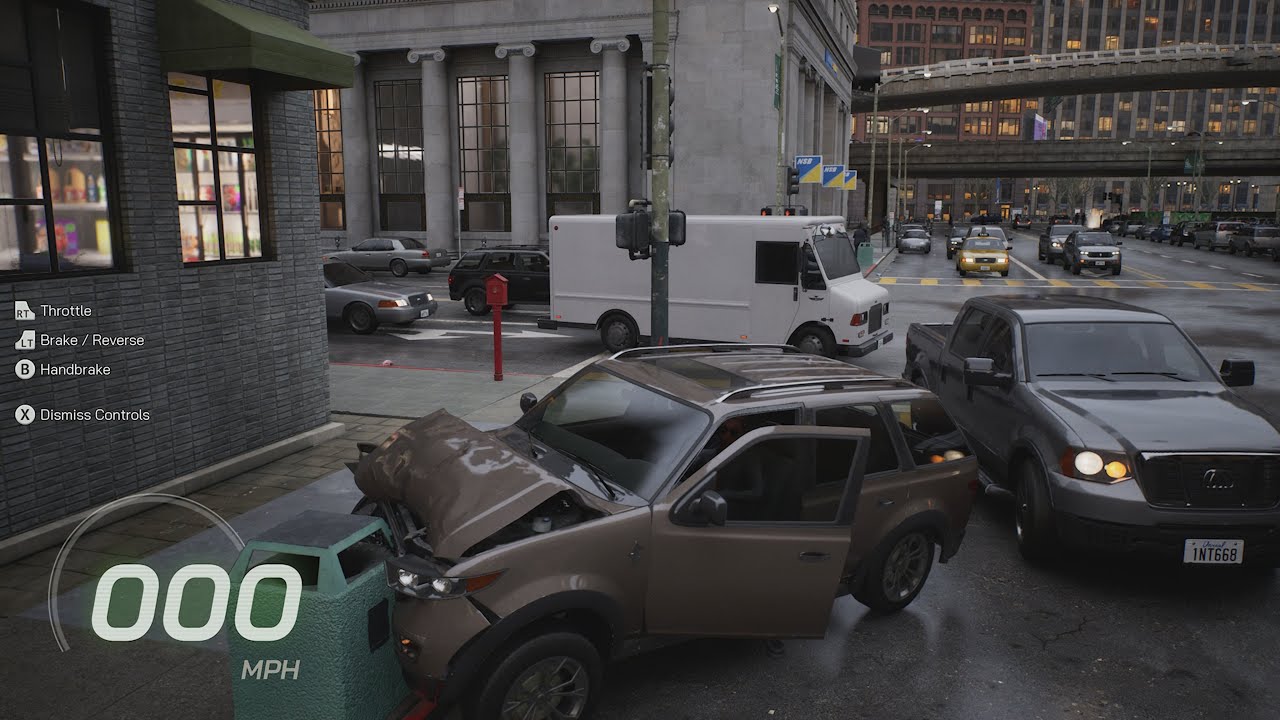 Matrix Awakens - Amazing Realistic Car Crash Effects (Xbox Series X ...