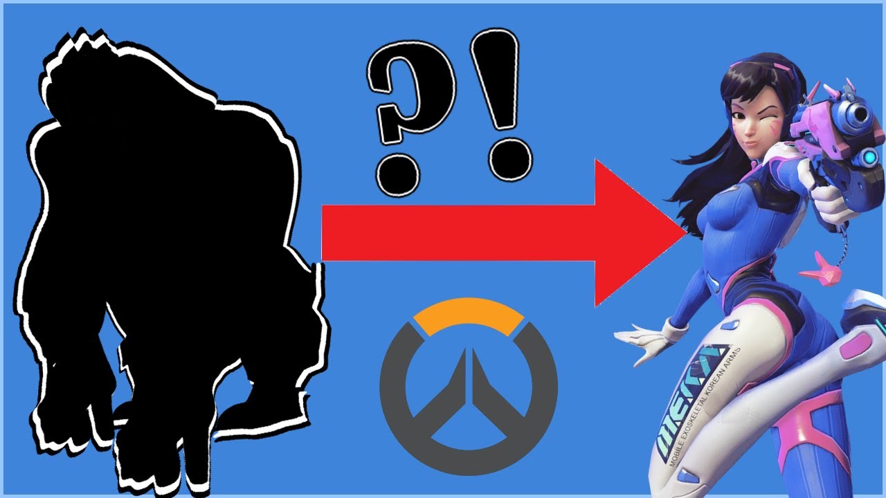 I made a FAKE overwatch guess who... - YouTube