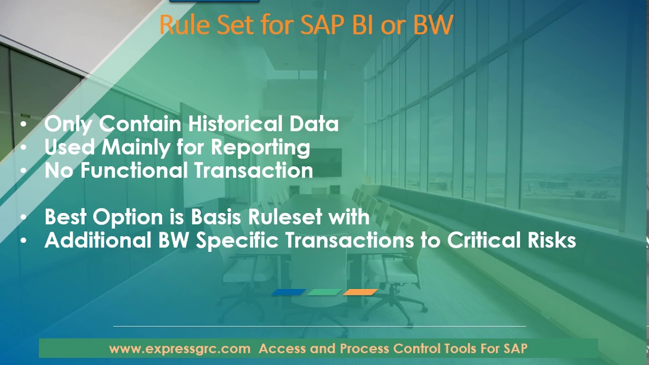 SAP GRC Interview Question- What Ruleset to Pick for SAP BW System ...