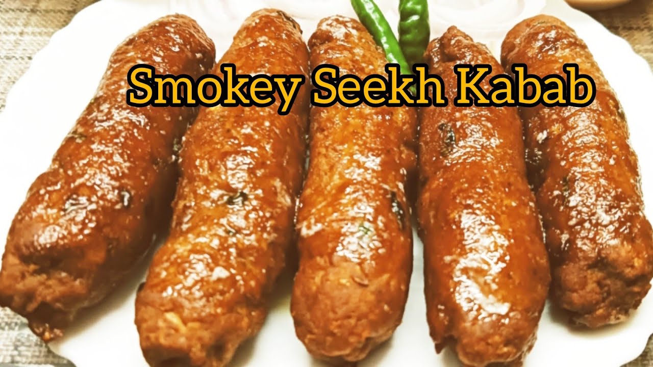 Smokey Shahi Seekh Kabab Recipe 🔥 - YouTube
