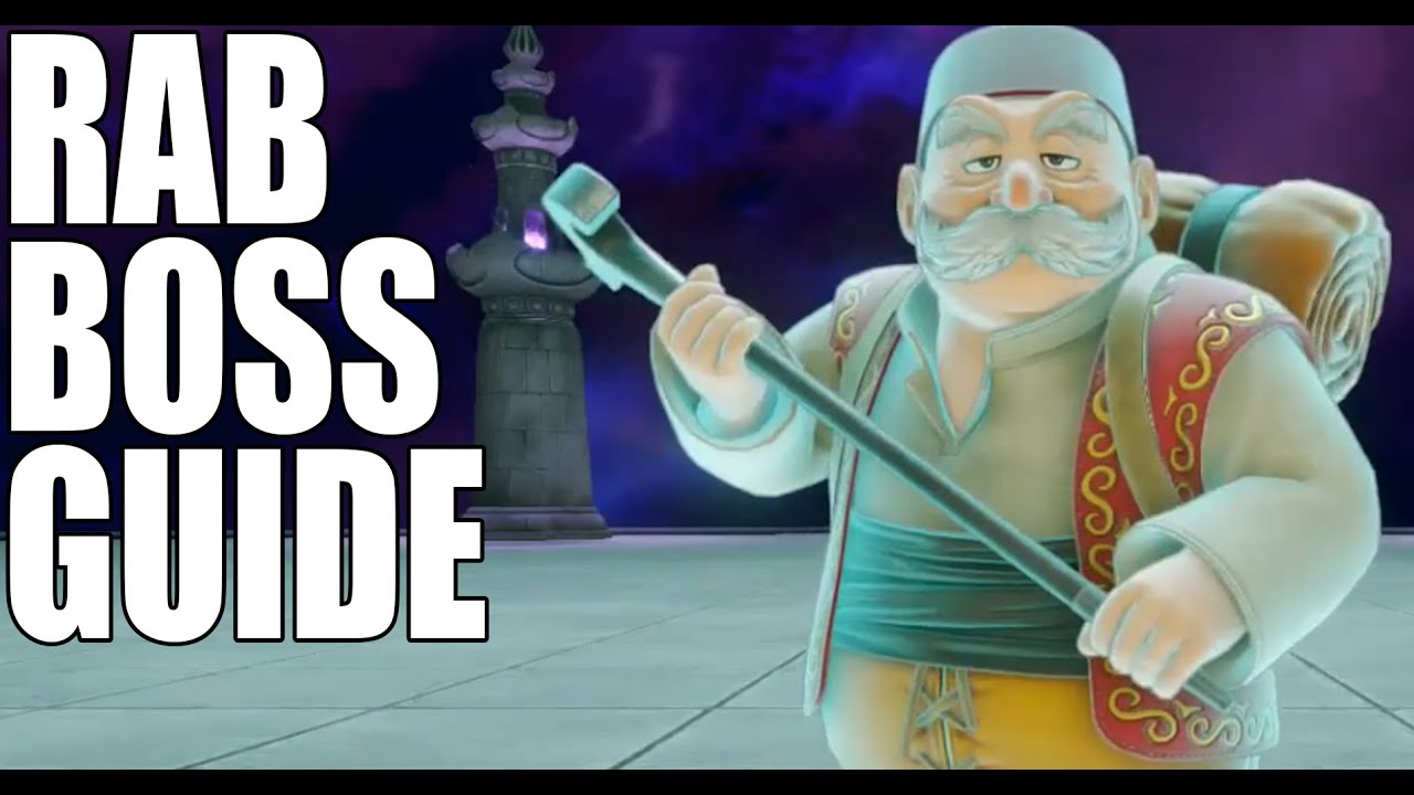 Dragon Quest XI 99 Rab Boss Fight in the Void! Special Training! - YouTube