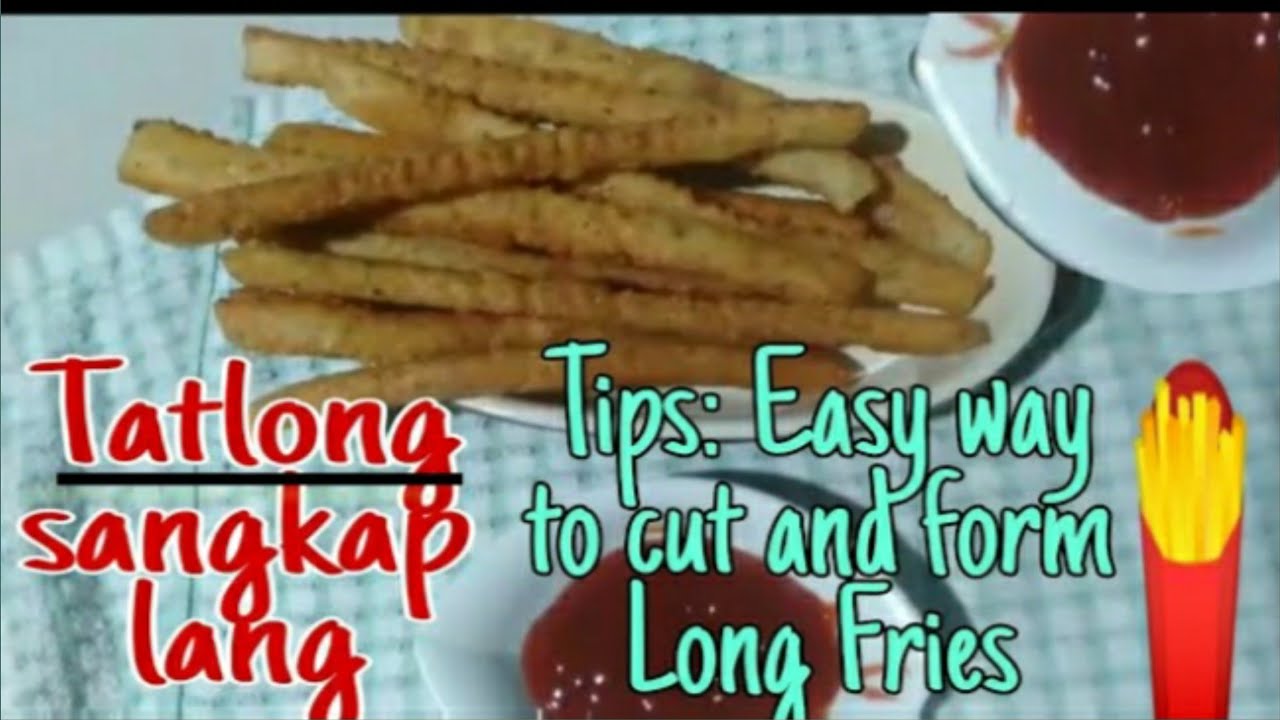 How to Make Cheesy Long Fries - YouTube