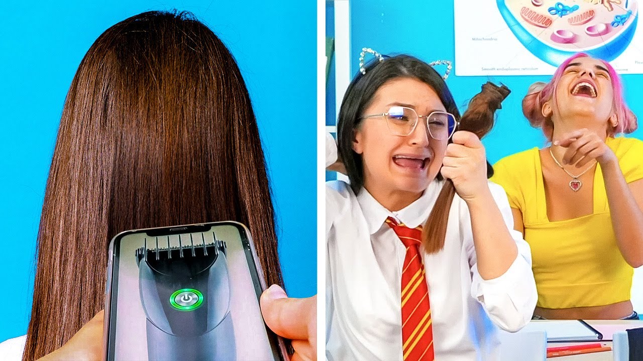 🤯 BEST SCHOOL PRANKS, CRAFTS, DIY'S and SCHOOL HACKS - YouTube