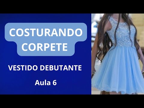 COMO COSTURAR CORPETE COM BOJO. Diy faça você mesmo / passo a passo ...