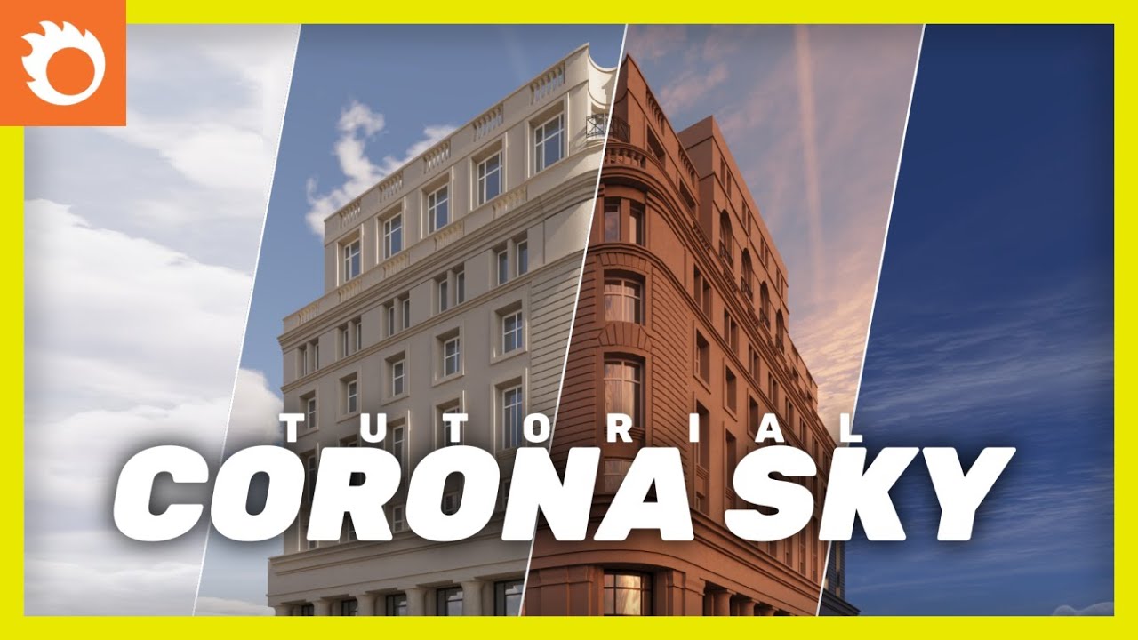 Cielos y nubes REALISTAS con CORONA SKY | Tutorial 3DSMAX & Corona - YouTube
