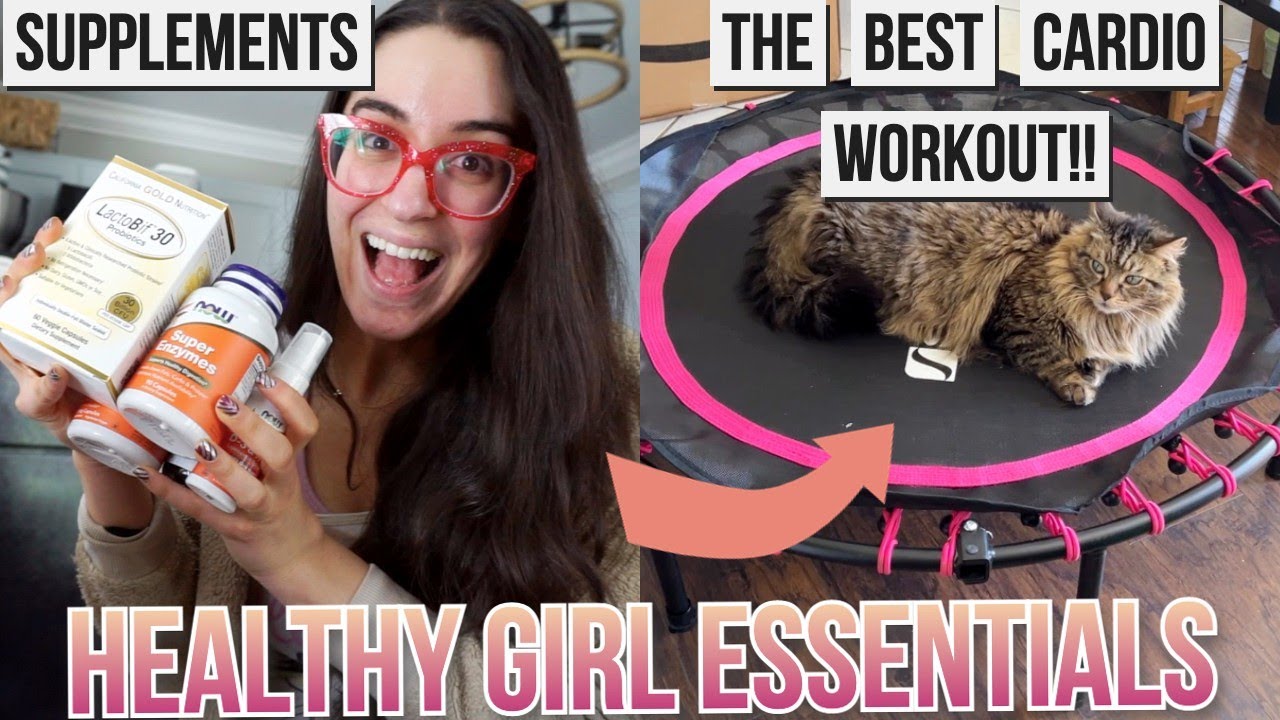 HEALTHY GIRL VLOG!! SUPPLEMENT HAUL & THE *BEST* FUN CARDIO WORKOUT YOU ...