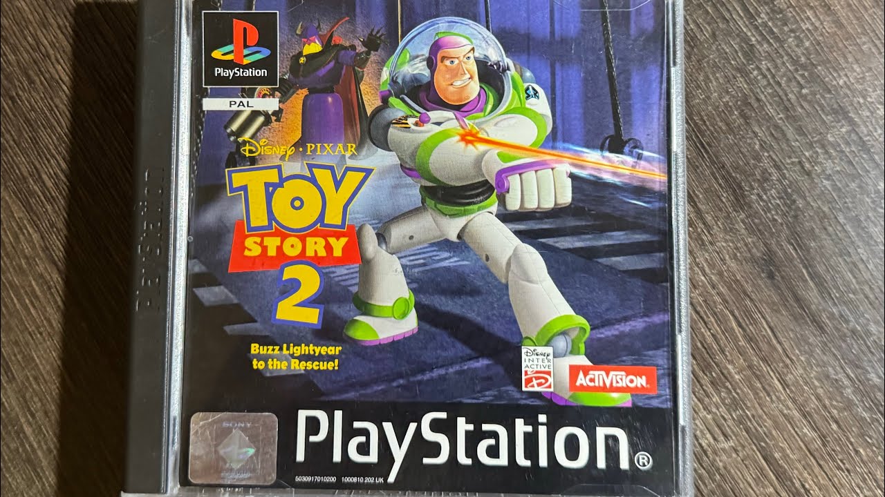TOY STORY 2 BUZZ LIGHTYEAR TO THE RESCUE for PS1 (Unboxing) - YouTube