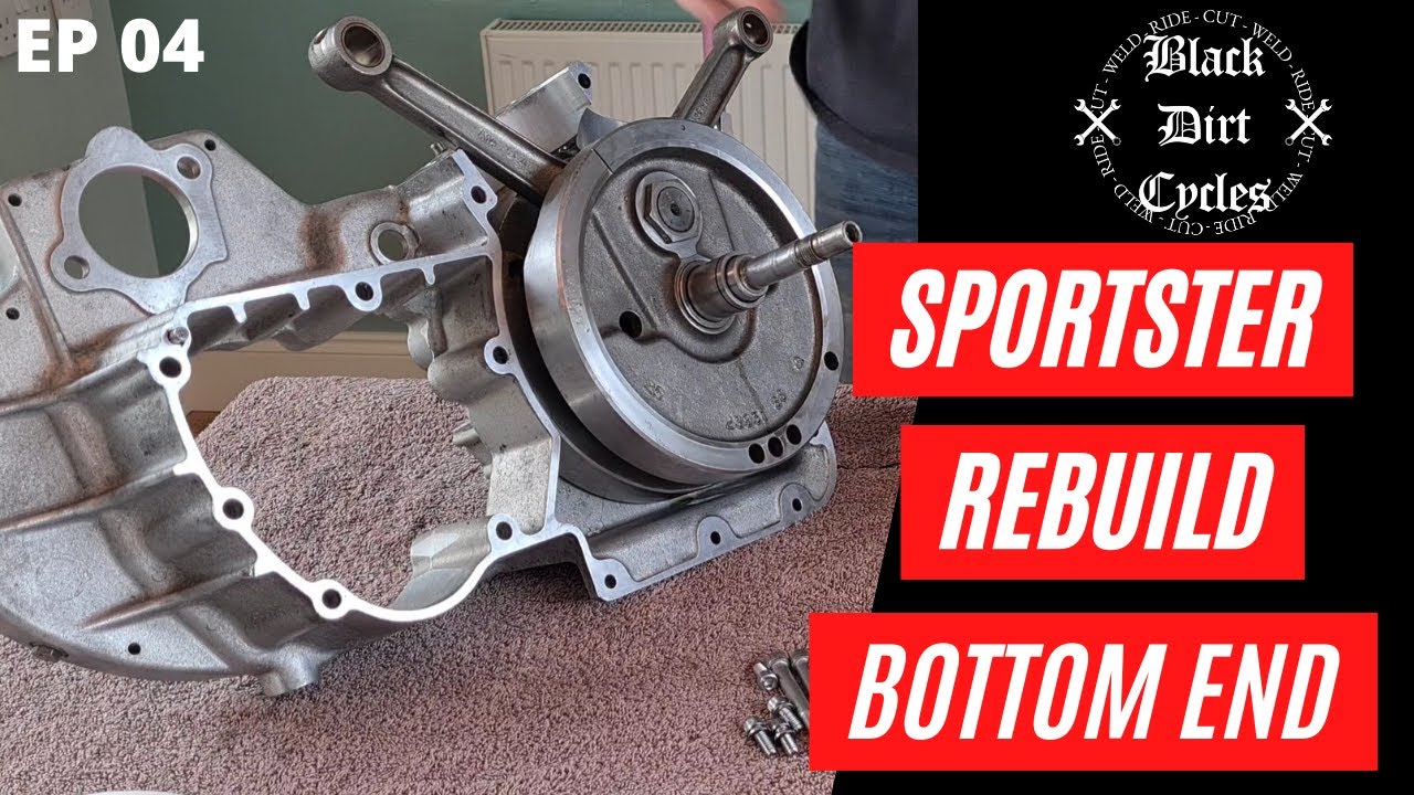 Harley Davidson Sportster Bottom End Rebuild - YouTube