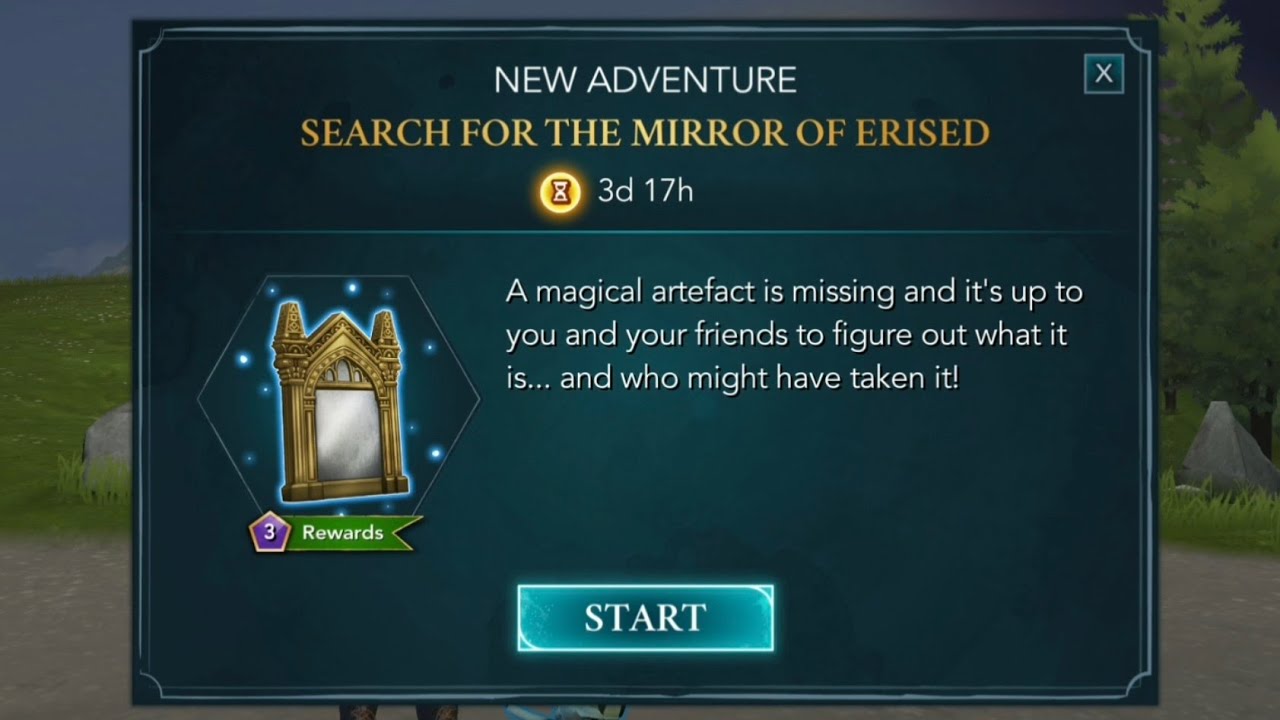 MIRROR OF ERISED - Harry Potter Hogwarts Mystery Game - YouTube