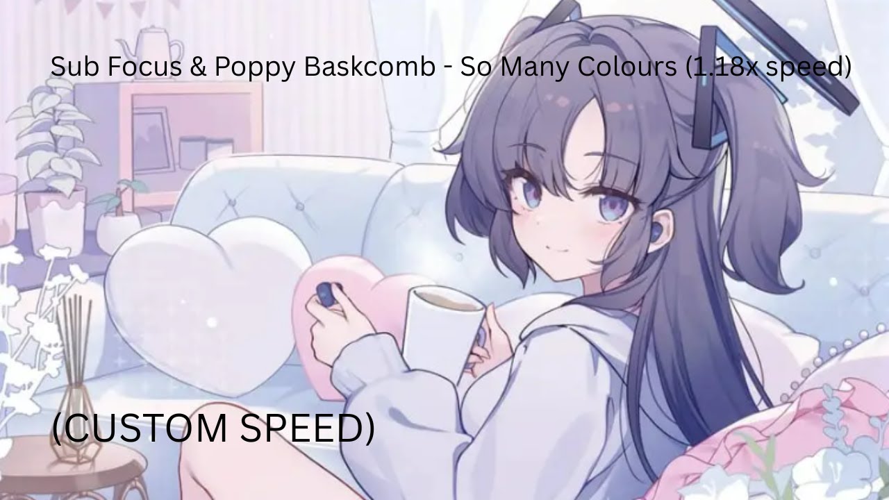 Sub Focus & Poppy Baskcomb - So Many Colours (1.18x speed) - YouTube