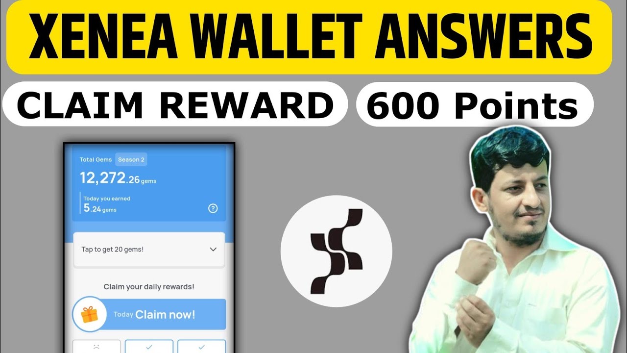 Xenea Wallet Claim 600 Points || Xenea Wallet Question Answers - YouTube