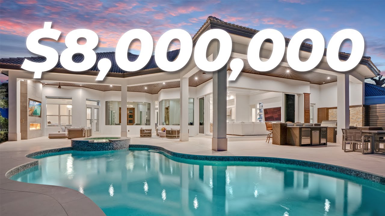 Touring Million Dollar Home in South Florida! - YouTube
