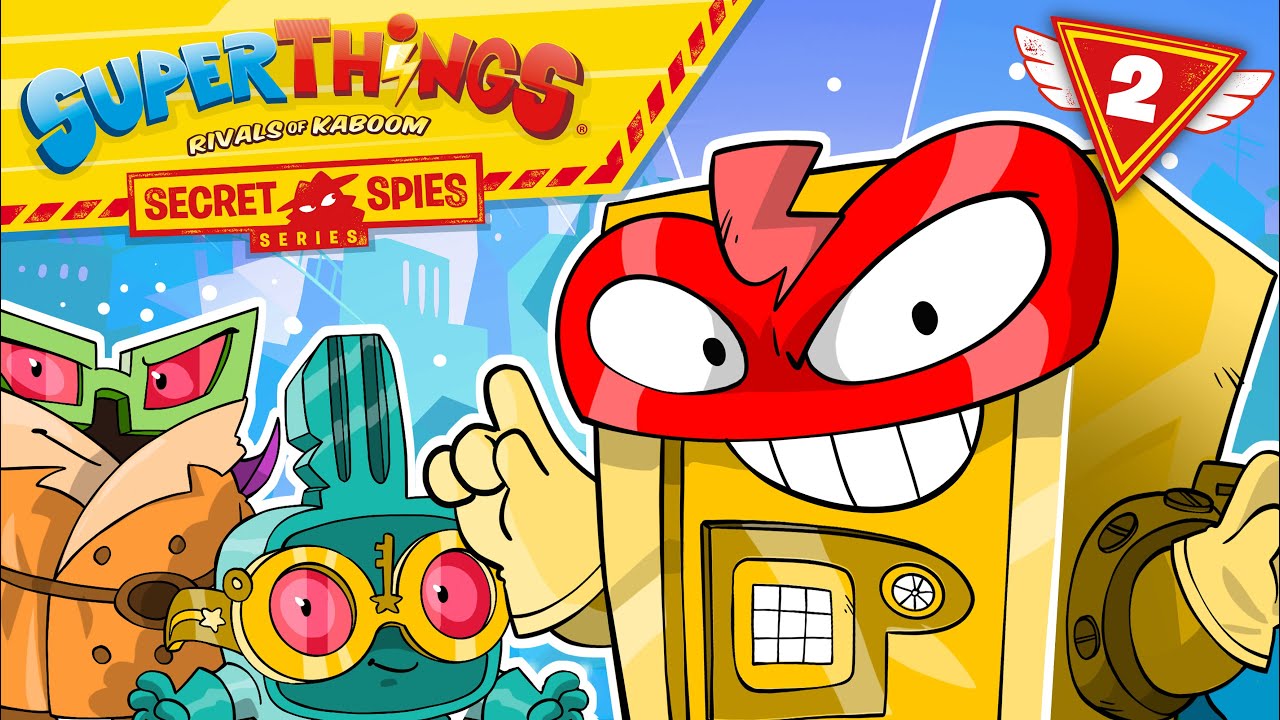 ⚡SUPERTHINGS EPISODES😎 Ep 2 | SECRET SPIES 🕵 |CARTOON SERIES for KIDS ...
