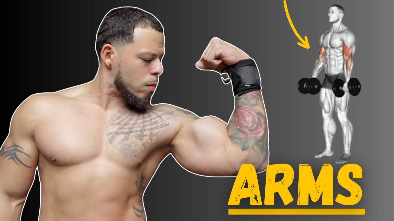 Full ARM workouts with weights | 10 minute workout - YouTube