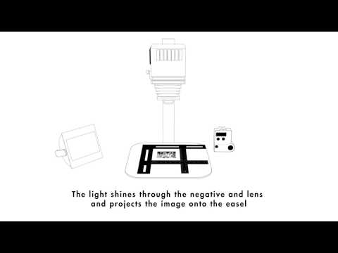 How a Photographic Enlarger Works by ILFORD Photo - YouTube