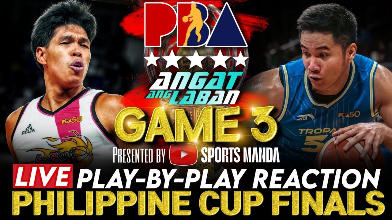 🔴SAN MIGUEL vs TNT 5G │ GAME 3 FINALS - 2025 PBA PHILIPPINE CUP Play-by-Play Reaction ...