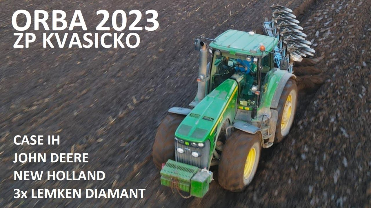 Orba 2023 I JOHN DEERE 8430 & NEW HOLLAND 8030 & CASE IH I LEMKEN I ZP ...