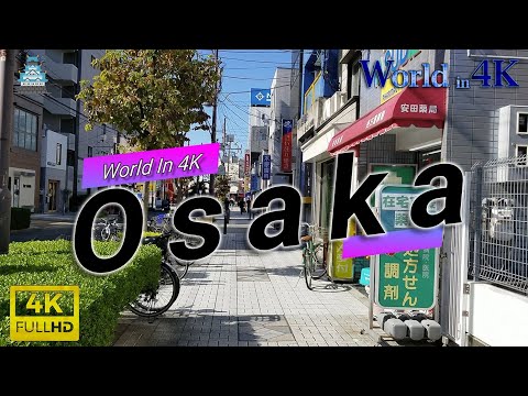 Osaka in 4K + Facts + Geography info 📌