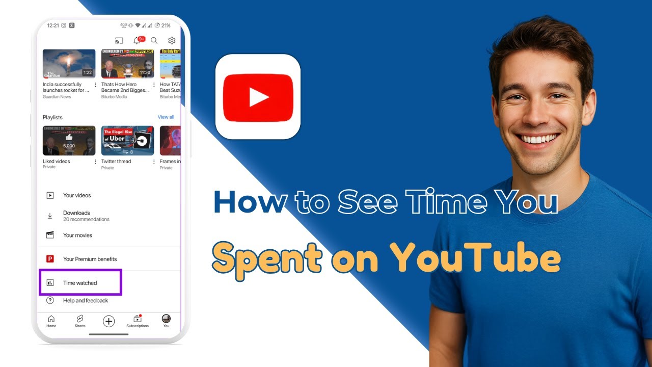 How to See Time You Spent on YouTube (2026) - YouTube