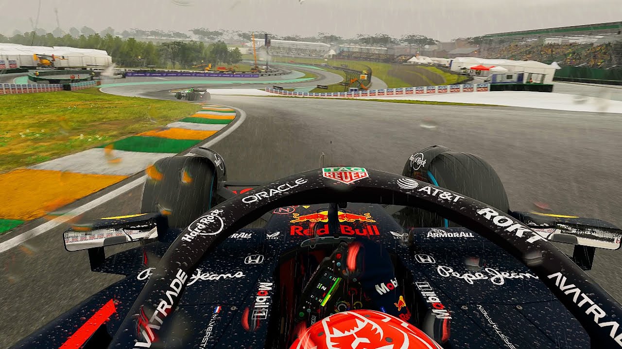 𝑃𝑂𝑉 Max Verstappen's Storm Lap In Brazil 🌧️ - YouTube