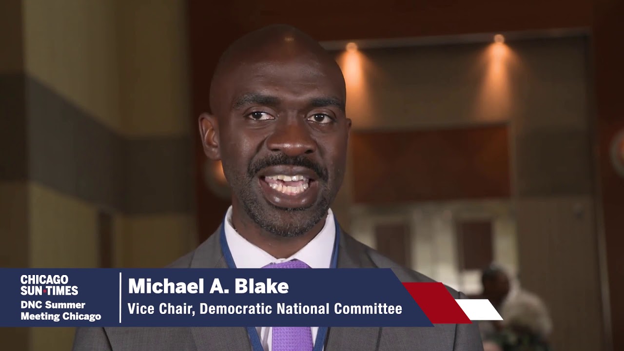 DNC: Michael Blake talks about the variety of democratic views and ...