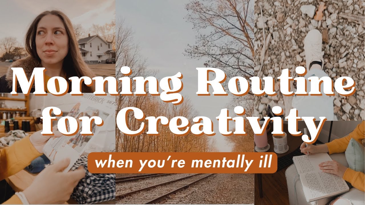 How I Stay Creative with Depression and ADHD: My Morning Routine - YouTube