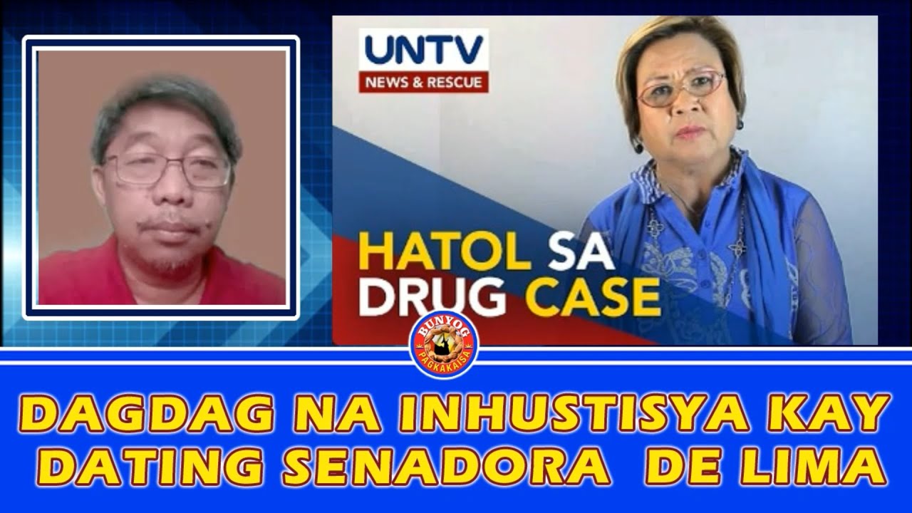 DAGDAG NA INHUSTISYA KAY DATING SENADORA DE LIMA - YouTube
