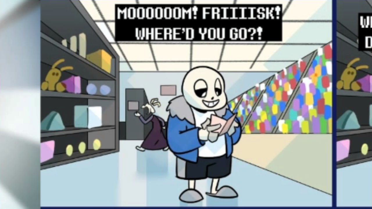 Undertale Comic Dub: Deserted Asriel (Growth Spurt AU) - YouTube