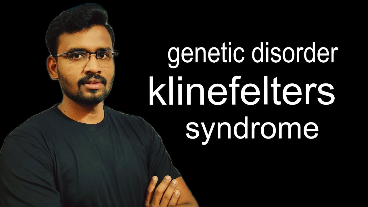 Klinefelters syndrome || Inheritance and variation || #12thbiologyboard || State Board || - YouTube
