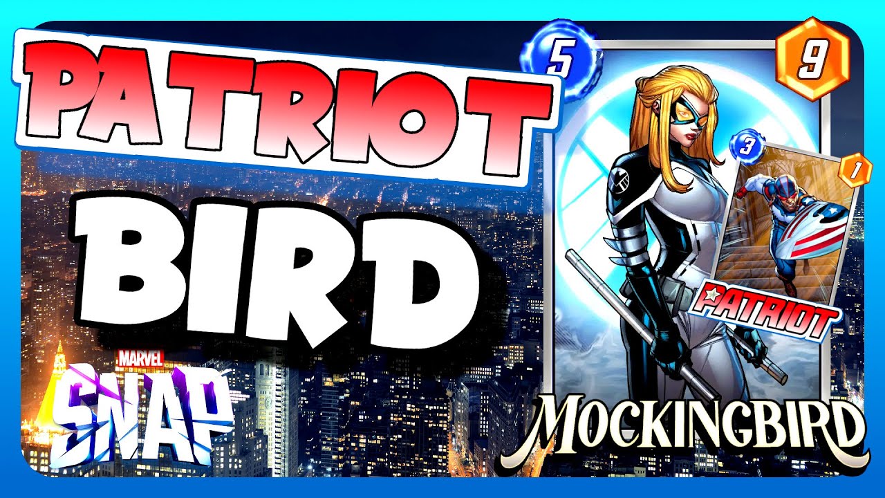 🔥 PATRIOT Y MOCKINGBIRD DESTROZAN A LOS RIVALES!!! | MARVEL SNAP - YouTube