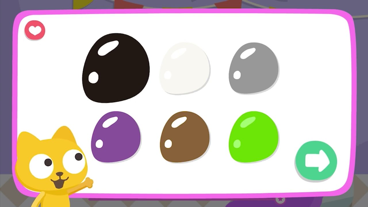 Learn Colors with StudyCat 🌈 Fun English for Kids - Educational Video ...