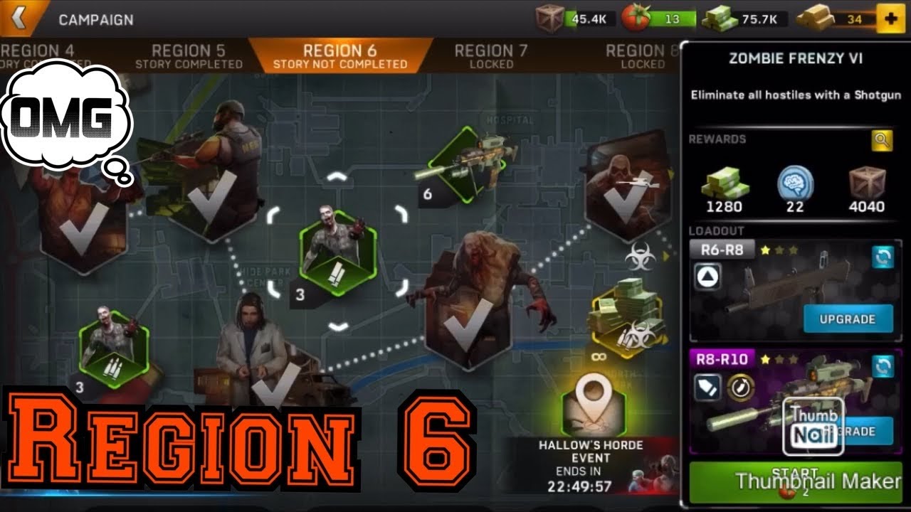 Zombie Frenzy Vl, Left to Survive Region 6 - YouTube