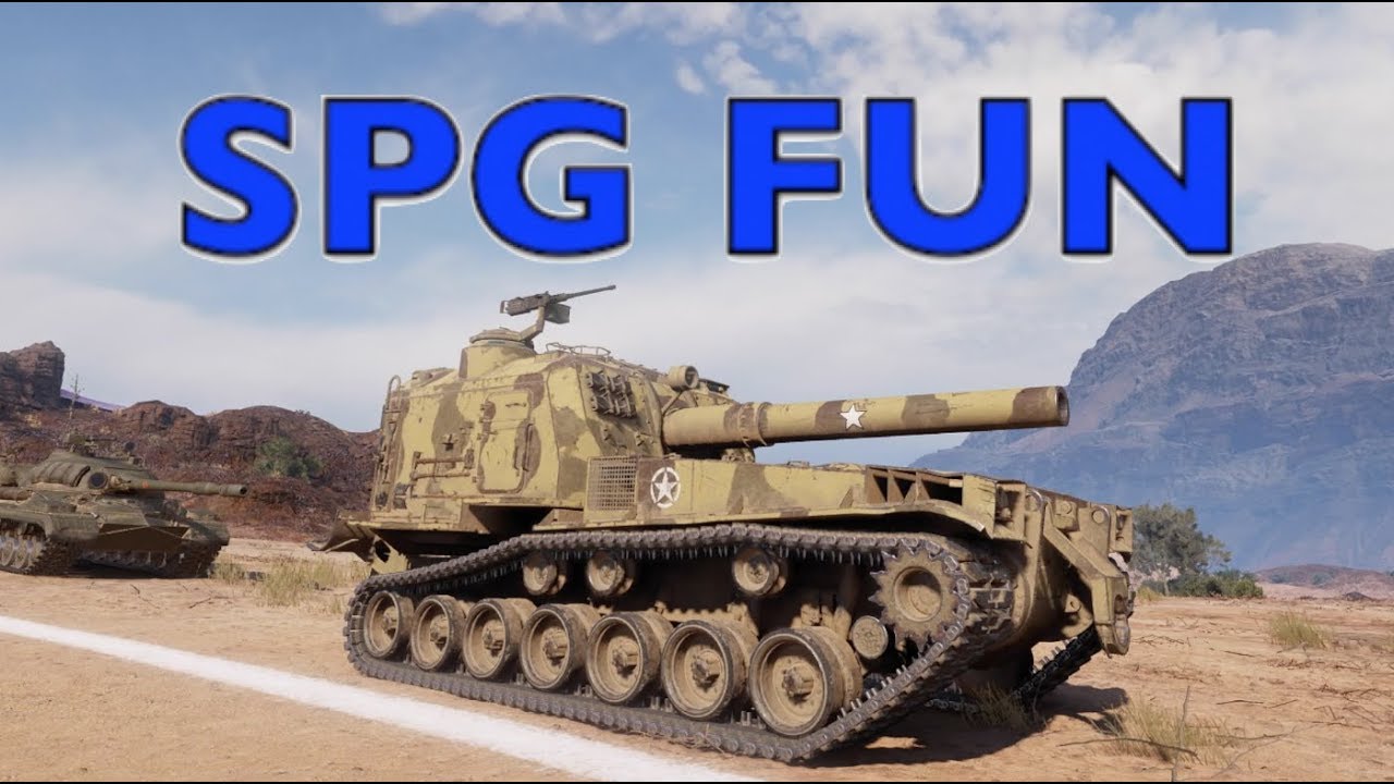 WOT - Most Fun SPG Game | World of Tanks - YouTube
