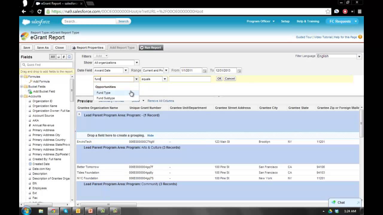 eReporting to the Foundation Center - YouTube
