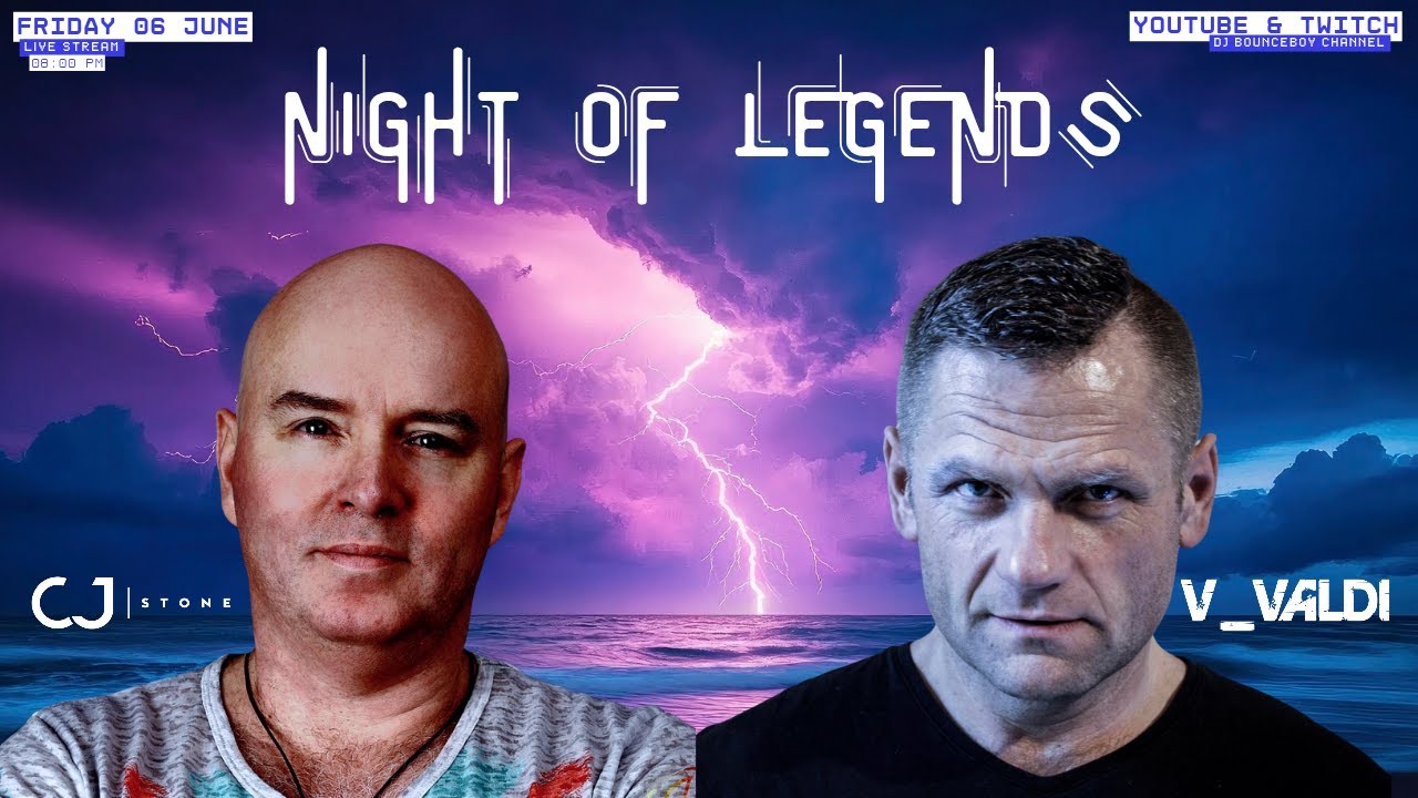 NIGHT OF LEGENDS ★ VIENNA 2025 ★ CJ STONE & DJ V_VALDI ★ RETRO TIME ...