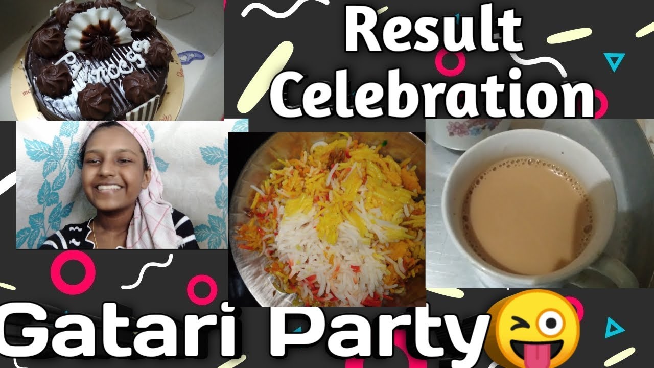 Gatari Party😜😂 Result Celebration 🎉🎊🥳 - YouTube