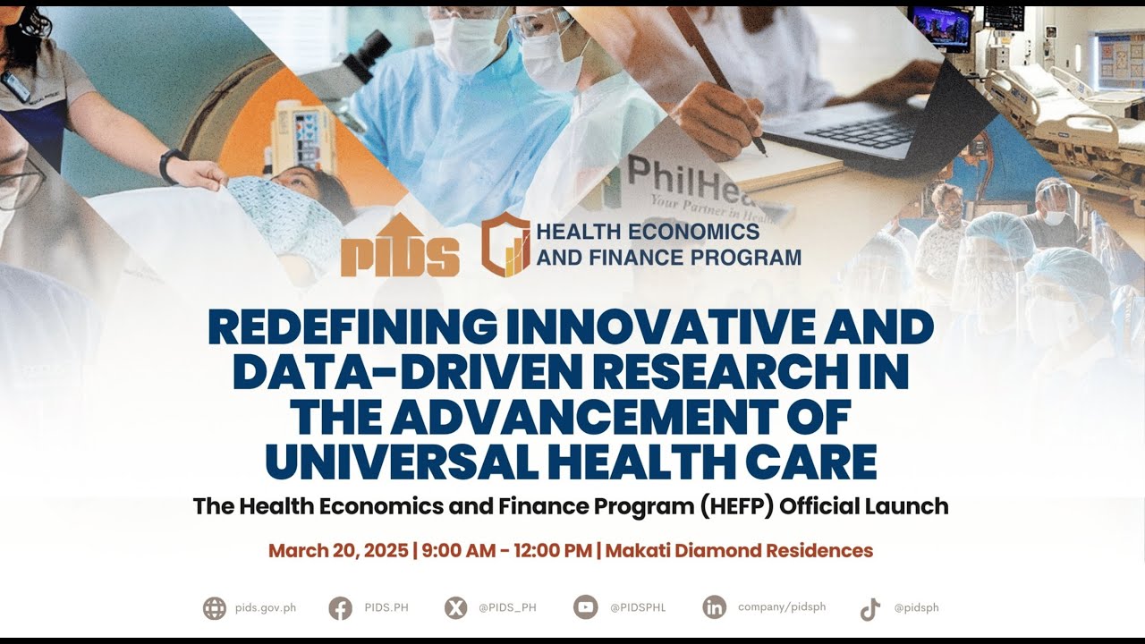 HEFP Official Launch: Advancing Universal Health Care through Data ...