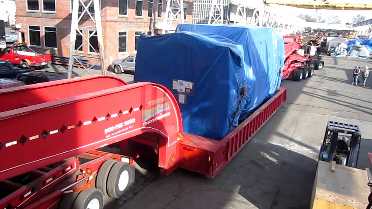 19 Axle heavy haul Trans American - YouTube