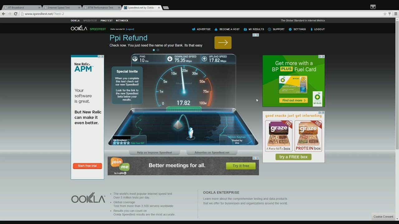 Sky FibrePro 76/19Mbps. Thorough Speed-test - YouTube